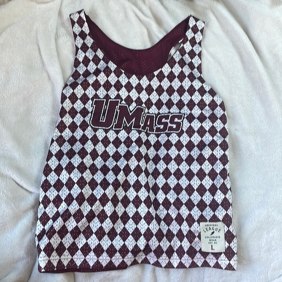 Original League Collegiate Wear | Tops | Umass Lacrosse Style Pinney ...